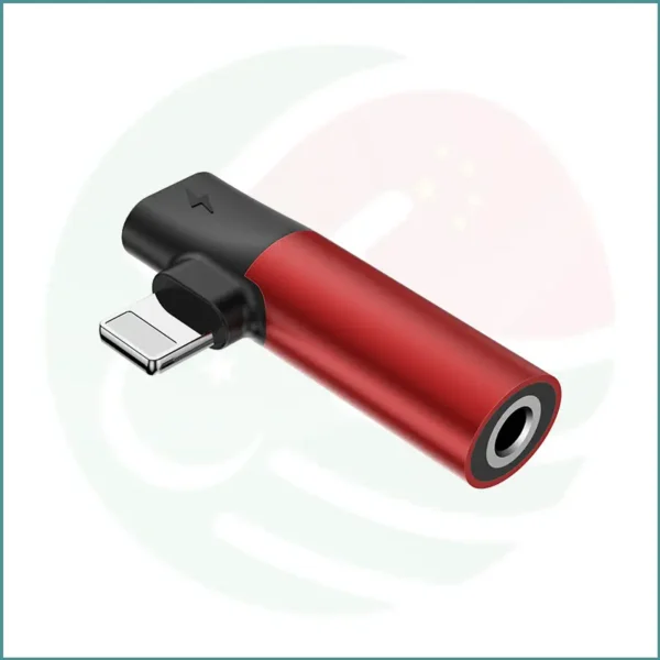Baseus L43 Lightning Male to Lightning + 3.5mm AUX Adapter | Music ...