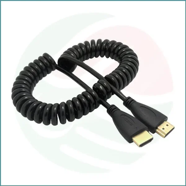 HDMI Male to HDMI Male Stretch Spring Cable | 1.8m | 1080p – Pak China Mart